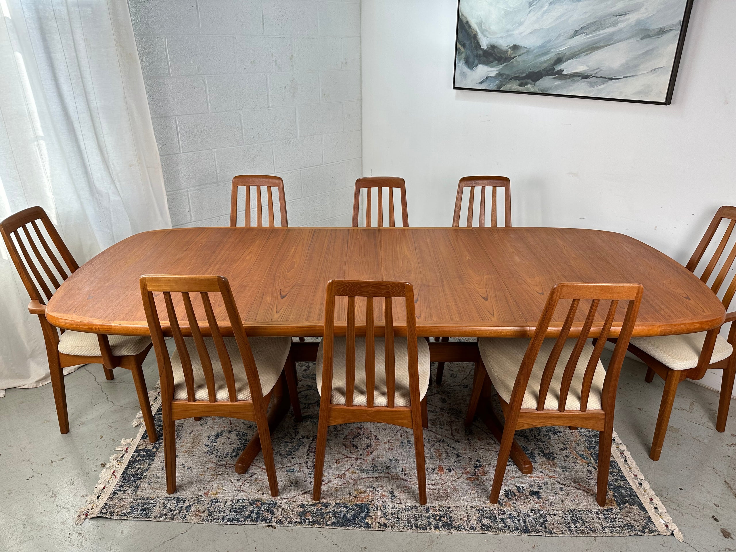 Large Danish Teak Dining Table | SimplyMidKC
