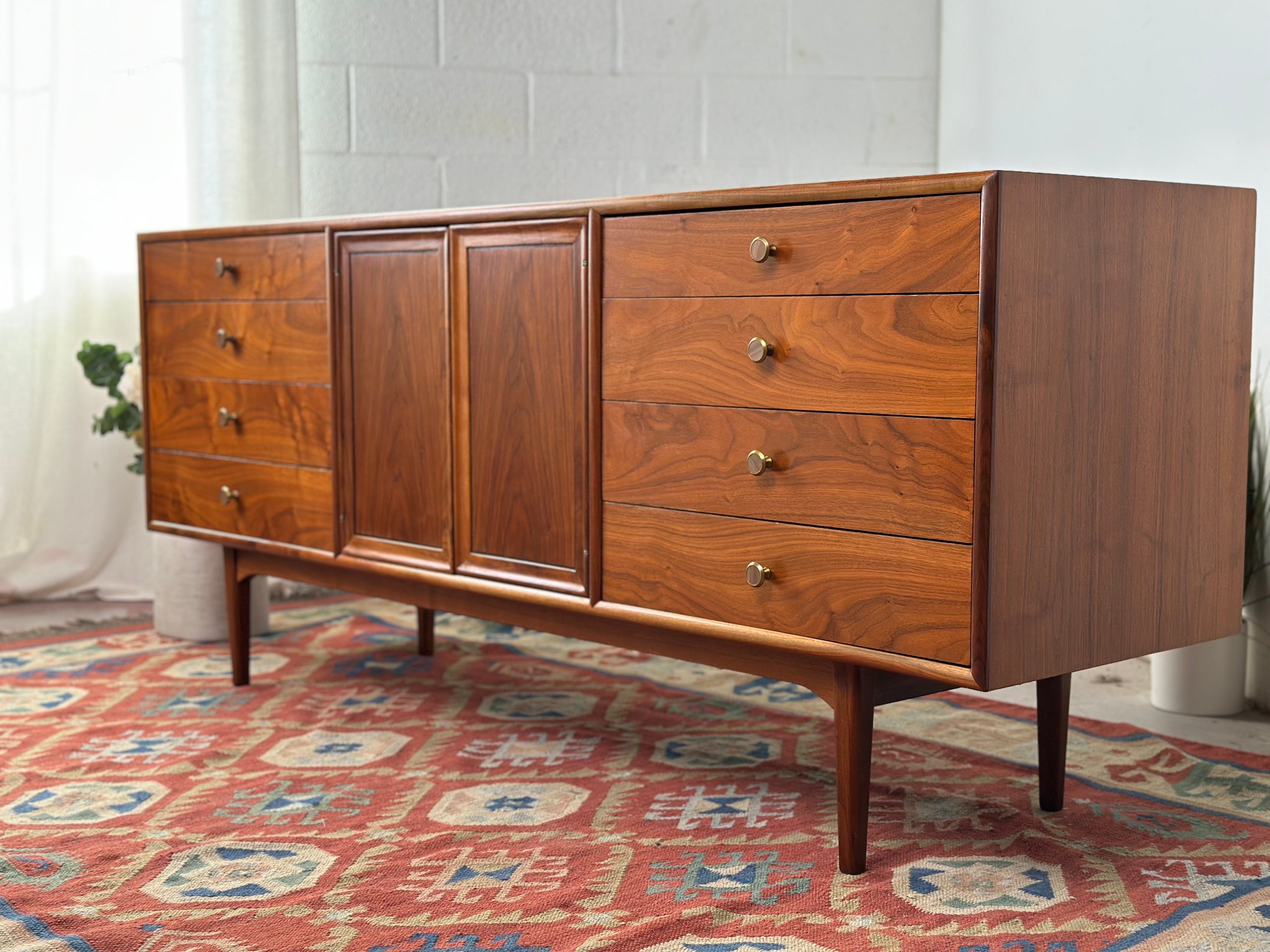 Refinished Drexel Declaration Lowboy Dresser by Kipp Stewart | SimplyMidKC